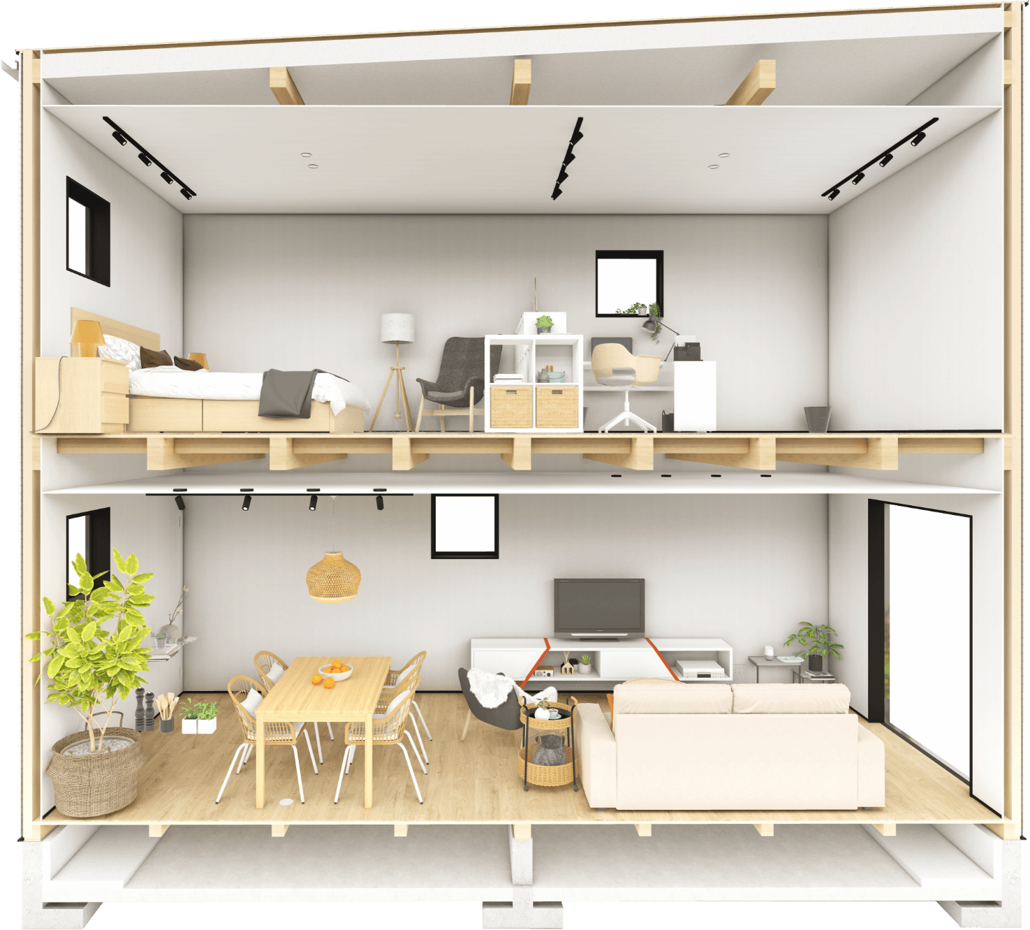 soraie-そらいえ-シリーズ 自由な箱の家 山武市・山武郡で注文住宅・リフォームを行う工務店 真行寺建設公式HP